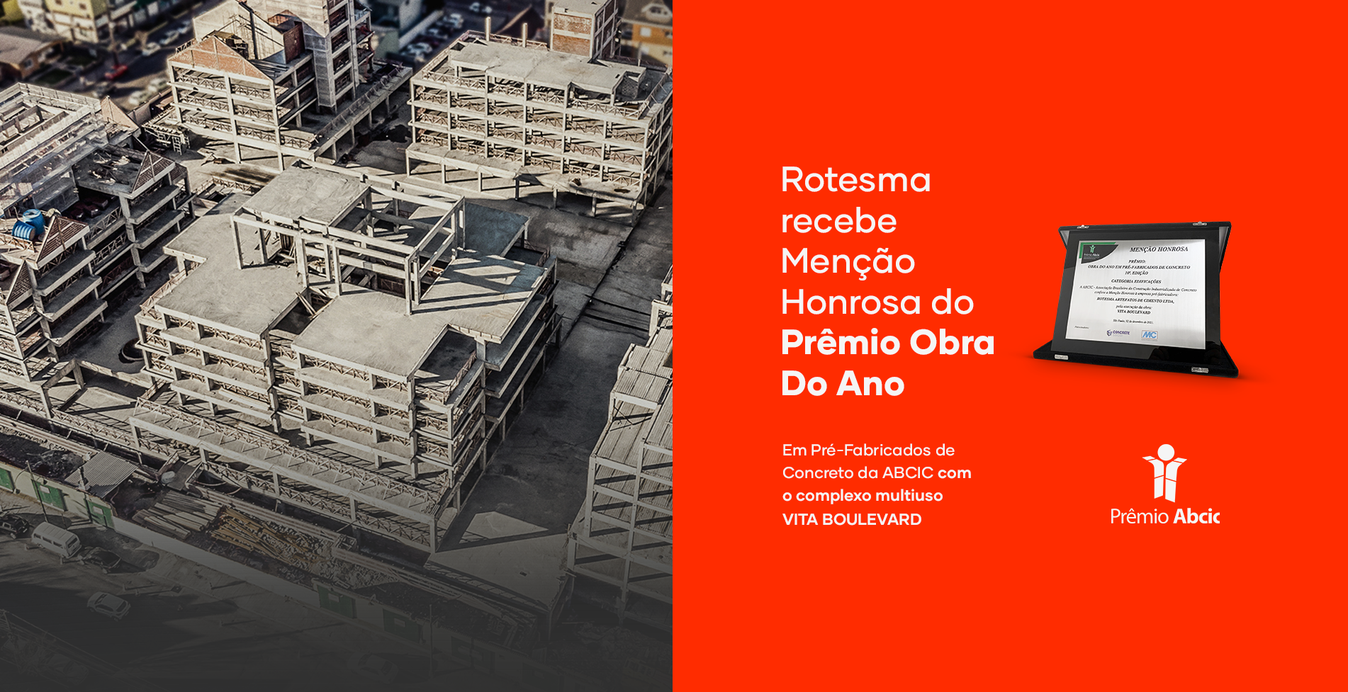 Rotesma recebe Menção Honrosa do Prêmio Obra Do Ano em Pré-Fabricados ...